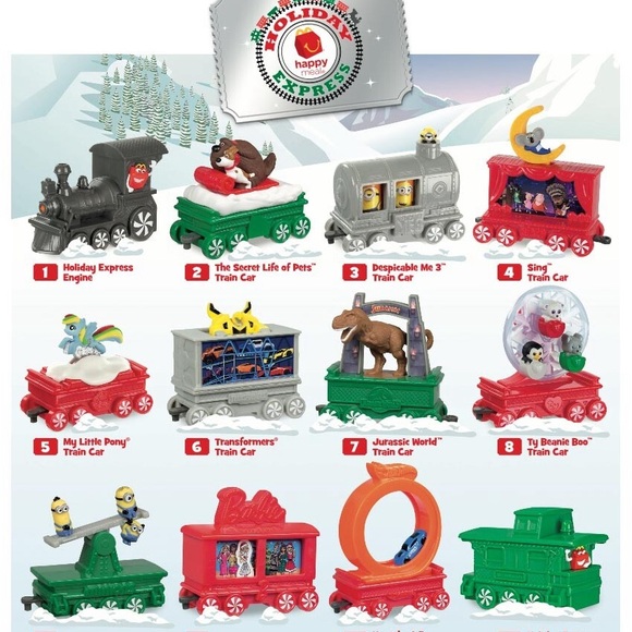 McDonald's | Toys | Mcdonalds Happy Meal Train Set Full Set Of 2 | Poshmark